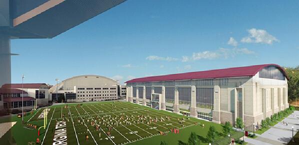 A glimpse at what Virginia Tech's indoor practice facility will look ...