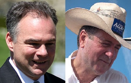 George Allen goes all Latin in the Allen-Kaine debate