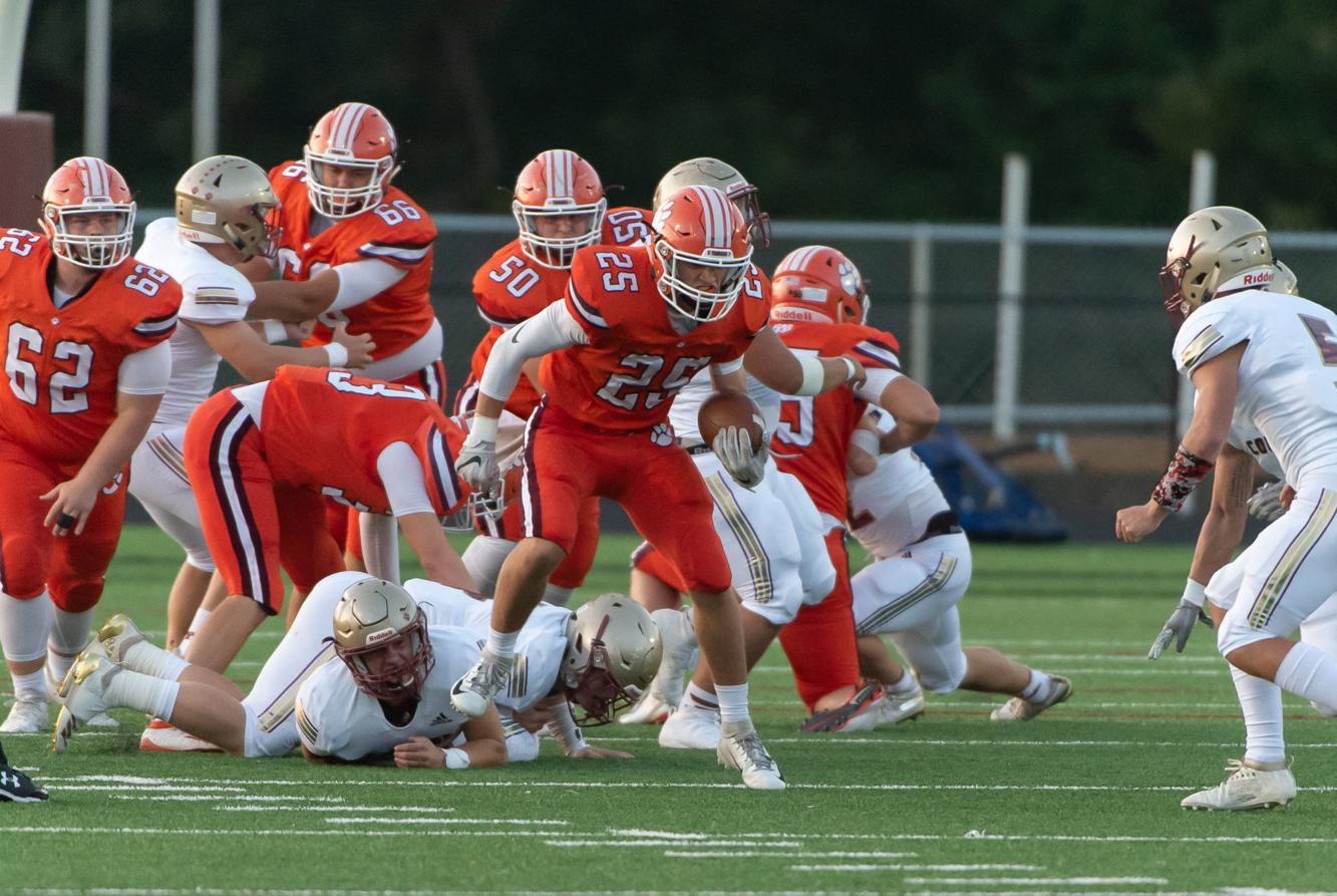 Scenes from the Pulaski County-William Byrd football game