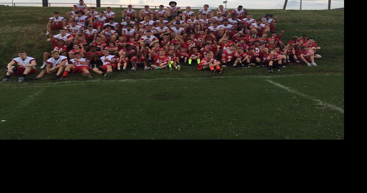 Photo: Lord Botetourt football team hosts youth camp
