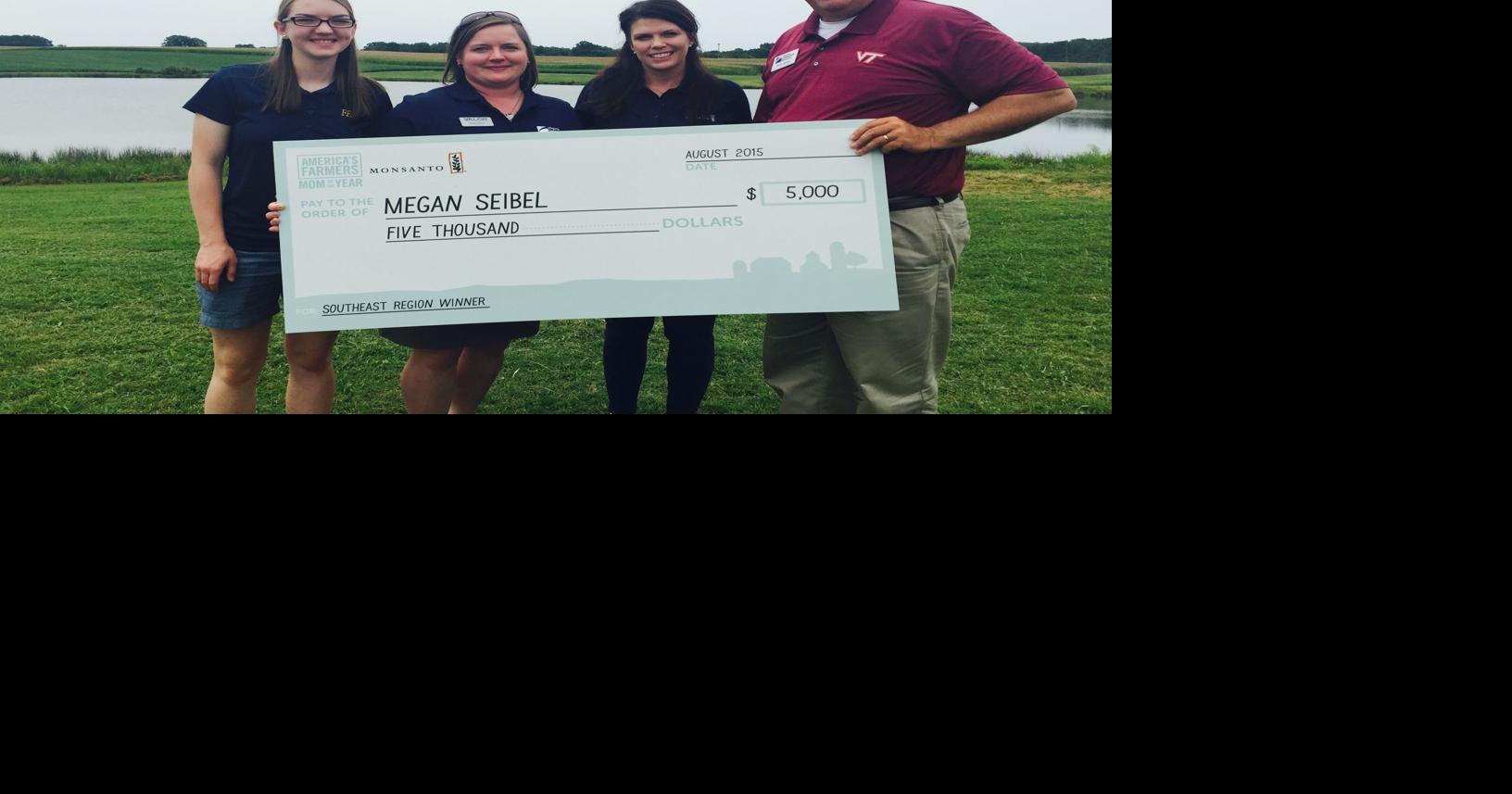 Megan Seibel named 2015 Southeast Farm Mom of the Year