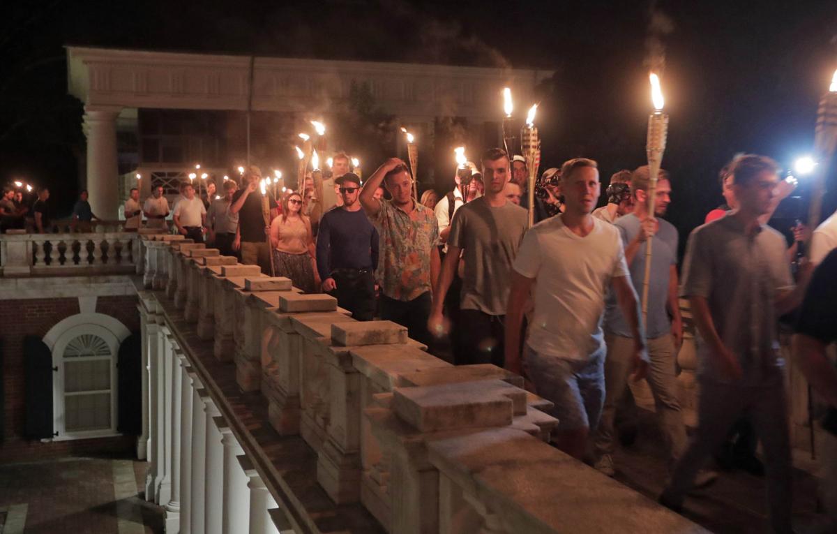 Unite the Right torch rally ends in violence at the Rotunda | Virginia ... Unite the Right torch rally ends in violence at the Rotunda | Virginia ...
