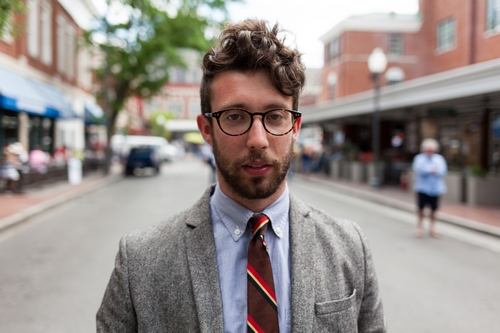 Eian Kantor: making the pants break, Market Street, Roanoke