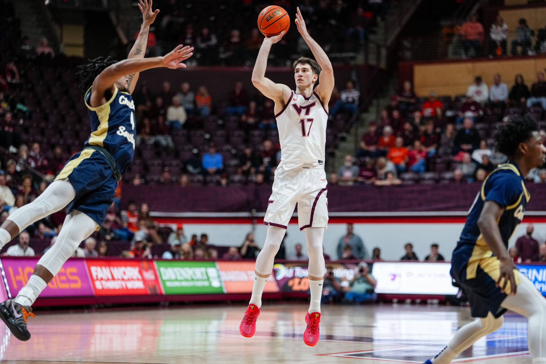 Virginia Tech beats Charleston Southern in men's basketball
