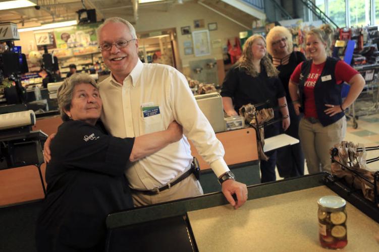 Manager says goodbye after 45 years with Kroger