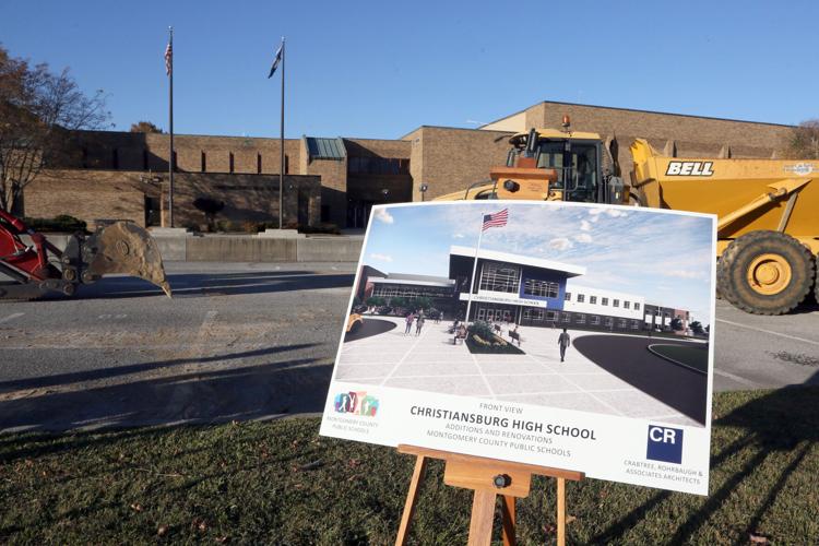 Christiansburg High School remodel begins