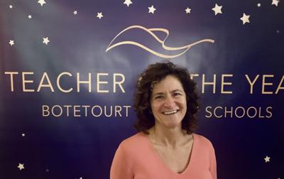 Jane Wolfe honored as Botetourt County's teacher of the year