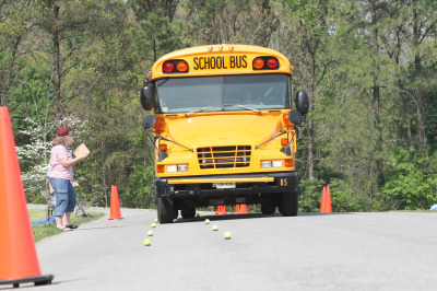 Roanoke County School bus drivers compete in Regional School Bus Rodeo