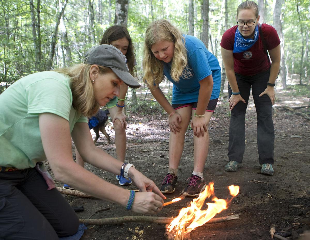 Middle school girls learn survival skills, confidence at camp | Local ...