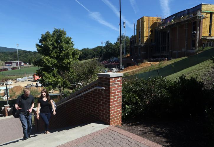 Roanoke College sees Cregger Center taking shape