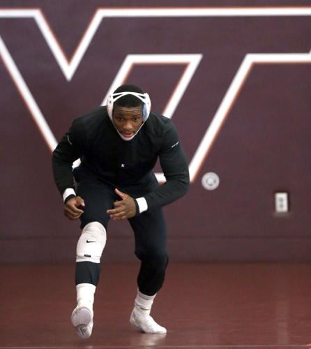 Wrestling standout Mekhi Lewis returning to Virginia Tech