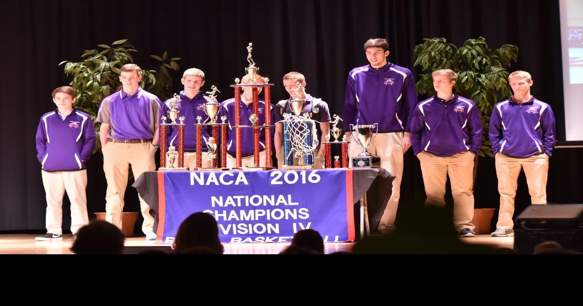 Faith Christian School celebrates its boys' basketball team's NACA ...