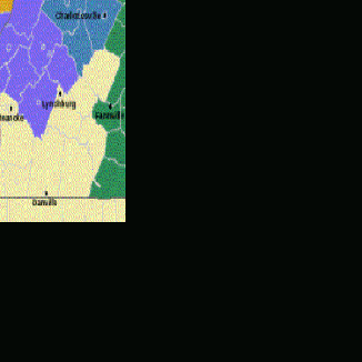 Vigorous system splatters map with many colors