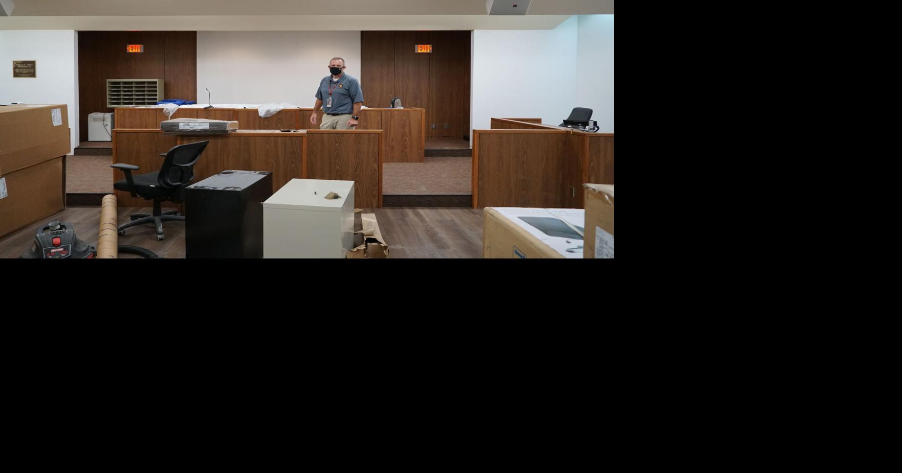 Vinton town hall upgrades almost complete