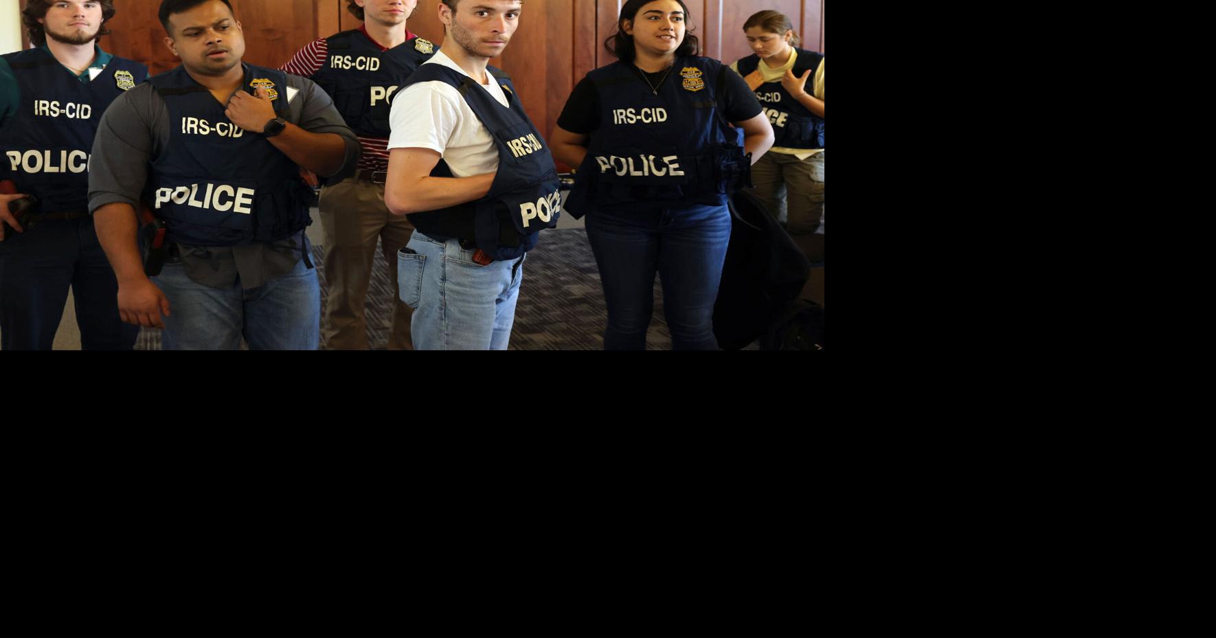 Students sleuth with IRS agents at Radford University event