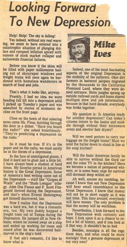 By popular demand, more from the infamously talented Mike Ives