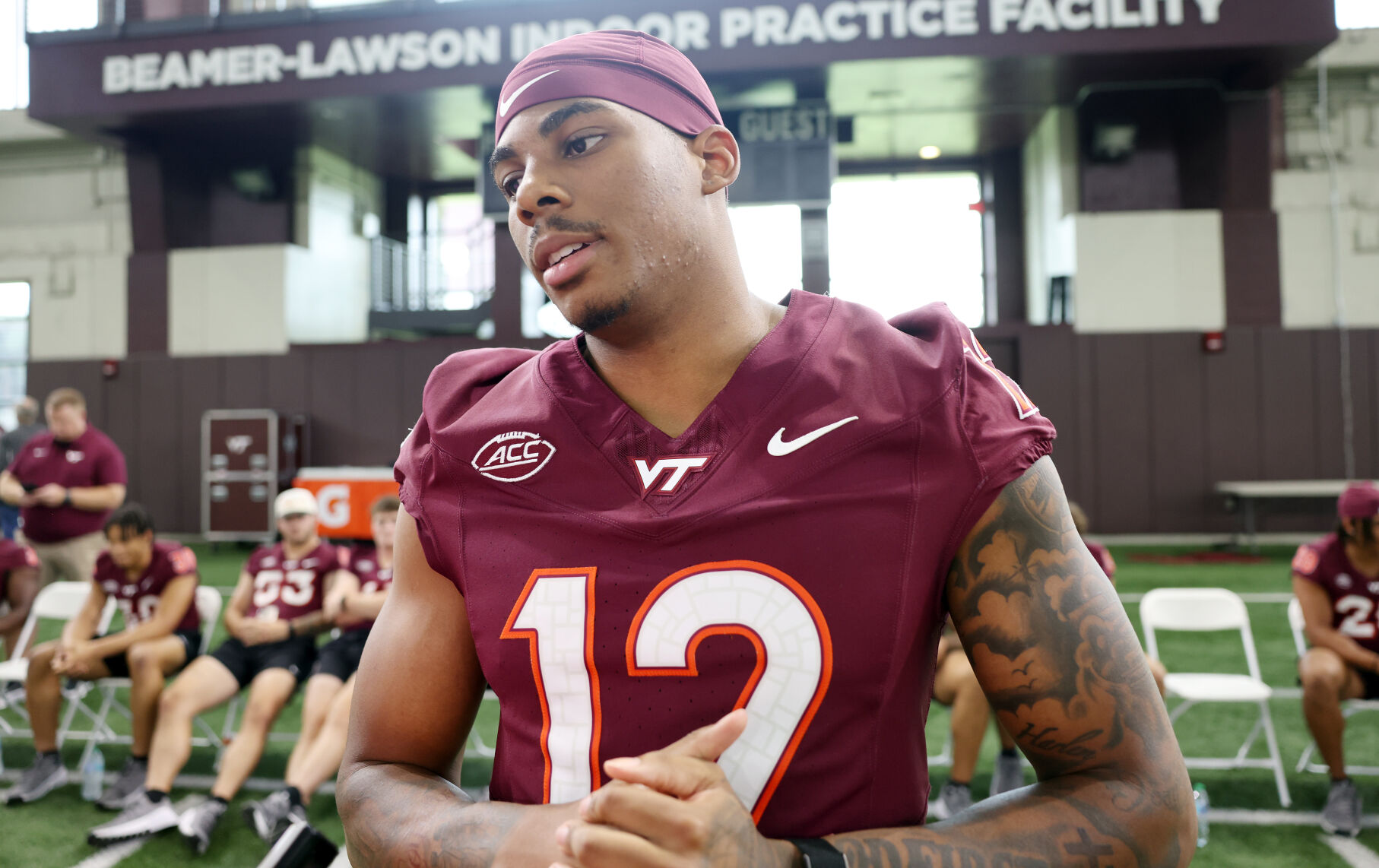 Hokies' Gabe Williams pushes through using father's wisdom