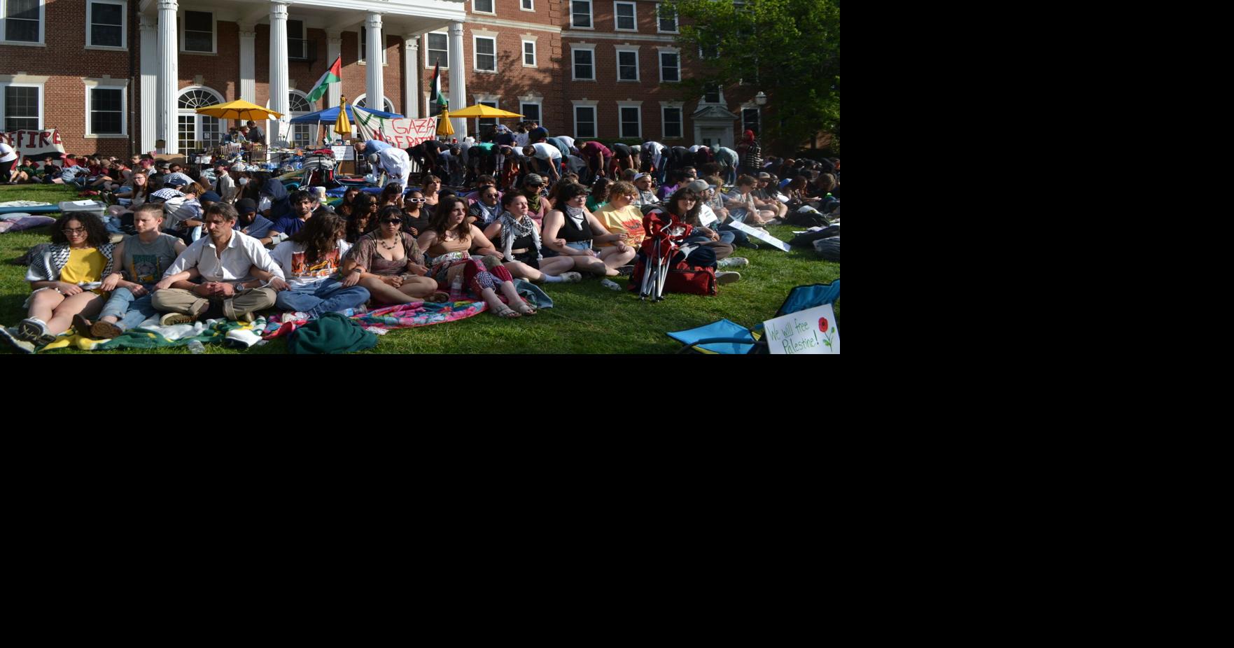 Virginia Tech Palestine protesters continue into third day
