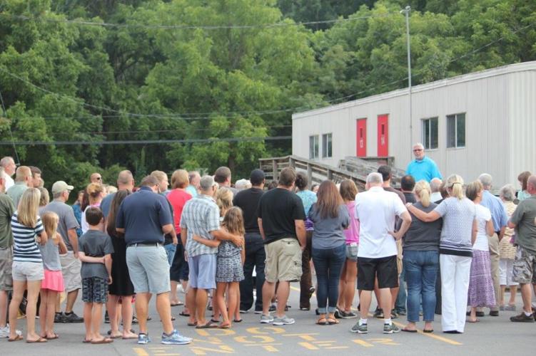 Haran Baptist holds community prayer event at Back Creek Elementary