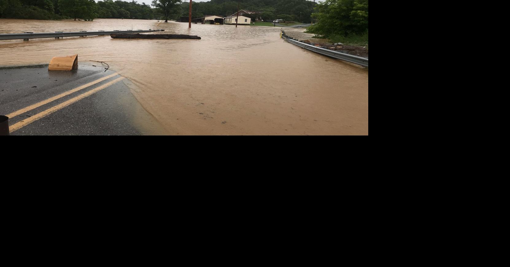 Heavy rains bring flooding across Roanoke region