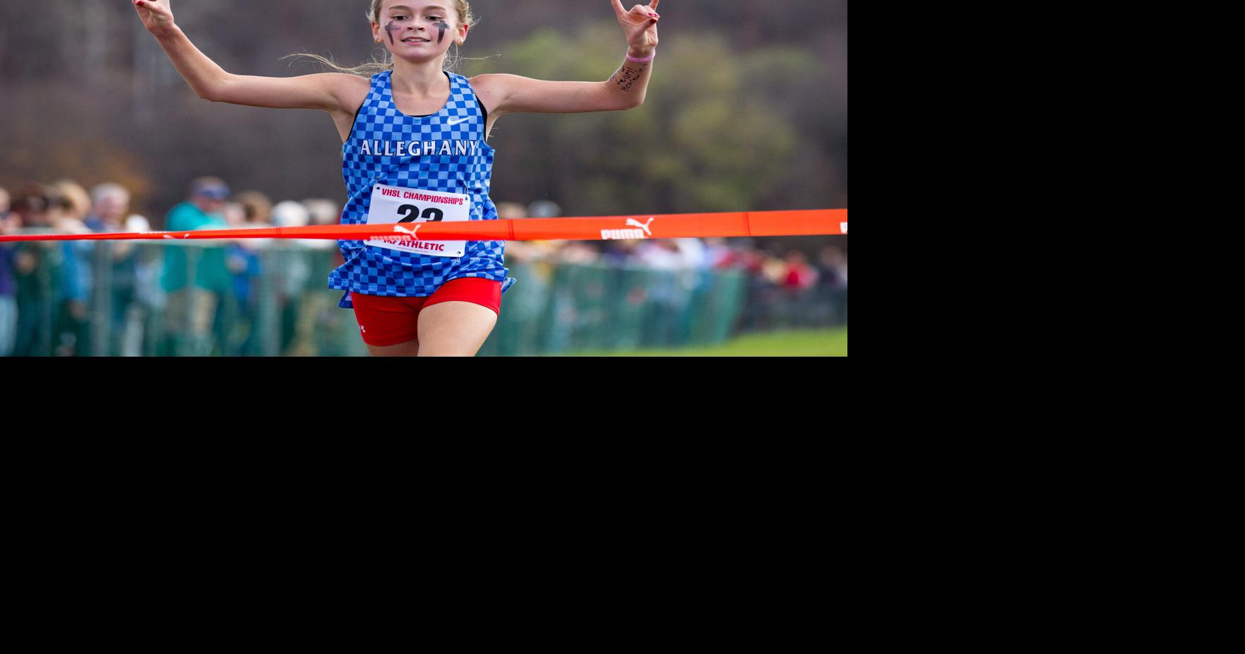 Kiera Lowman helps Alleghany win the VHSL Class 2 girls cross country ...