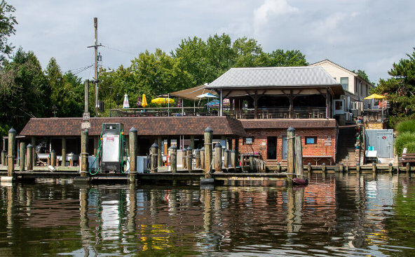 Cantler's Riverside Inn is the best place for steamed crabs