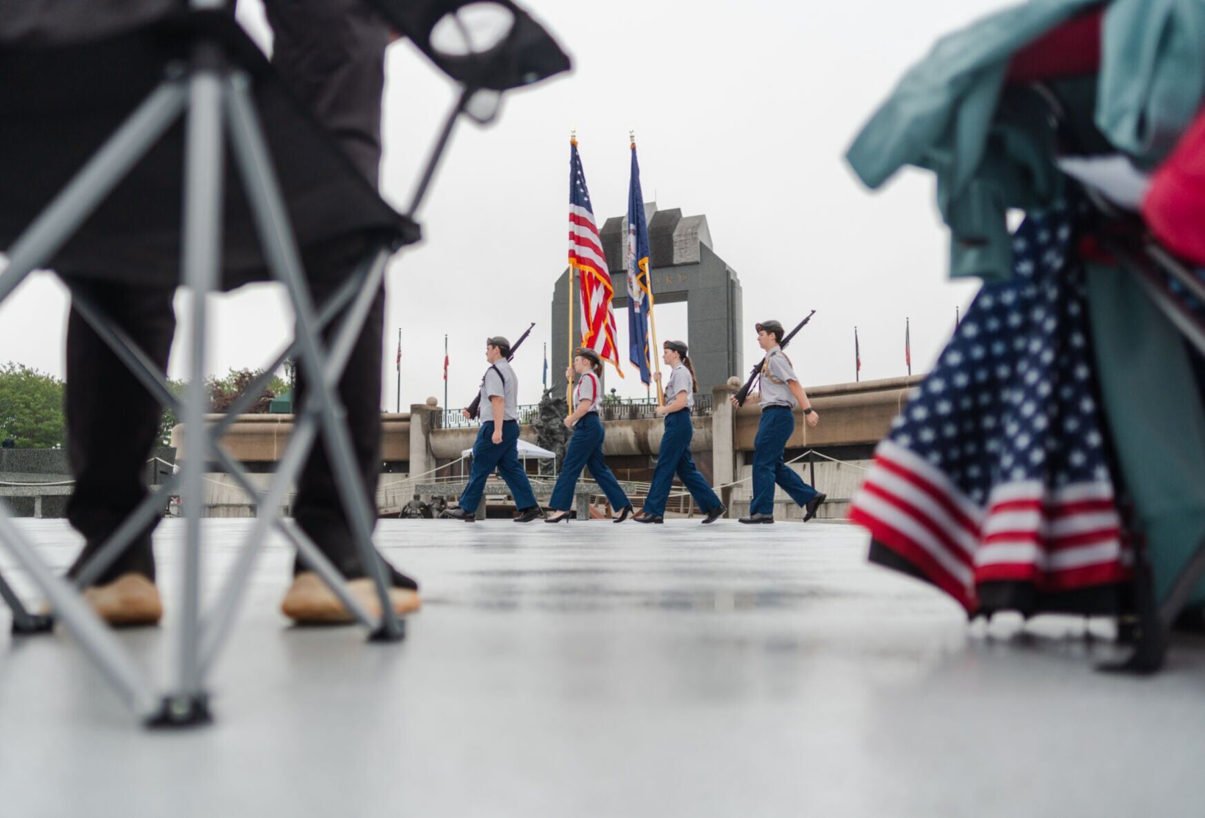 PHOTOS: Memorial Day marked in Bedford at National D-Day Memorial