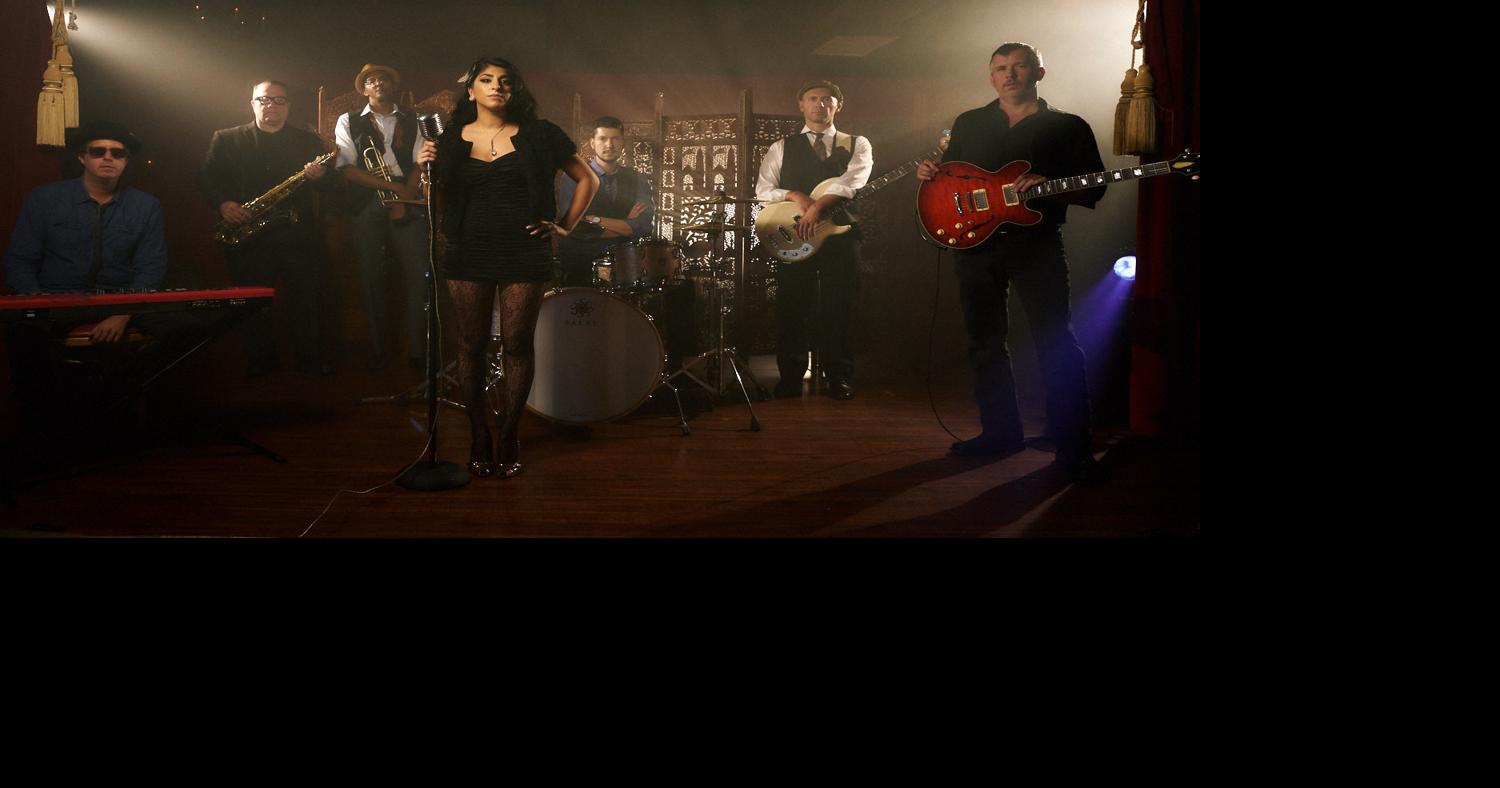 Ruby Velle & The Soulphonics play The Spot on Kirk on Thursday