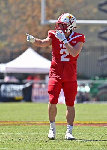 Botetourt grad Evan Eller top tackler on VMI football team