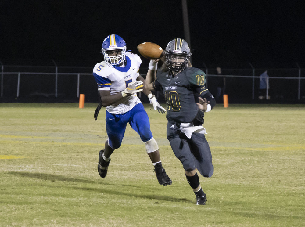 Scenes from the Northside-William Fleming football game