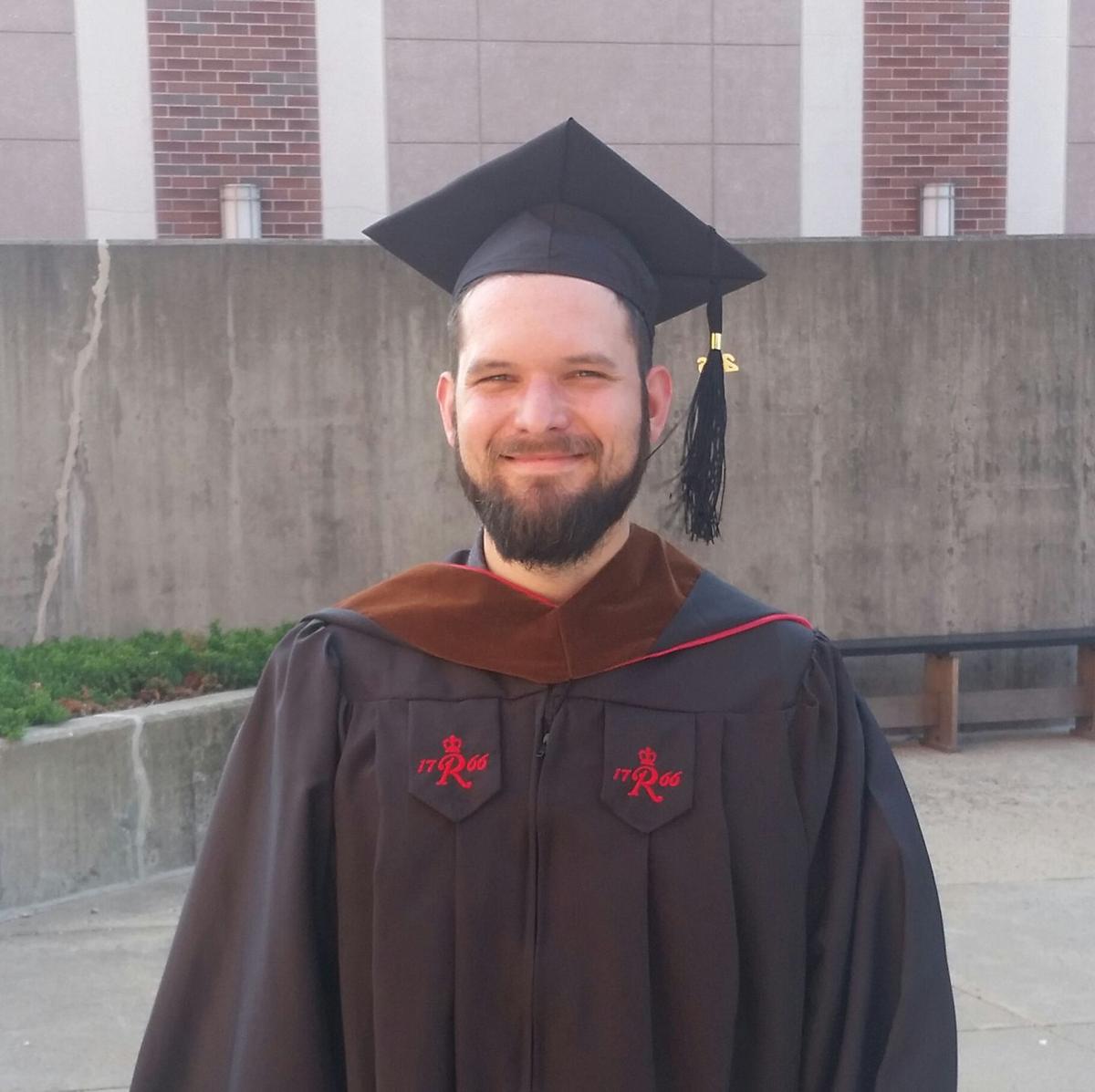 Erickson earns master's degree from Rutgers