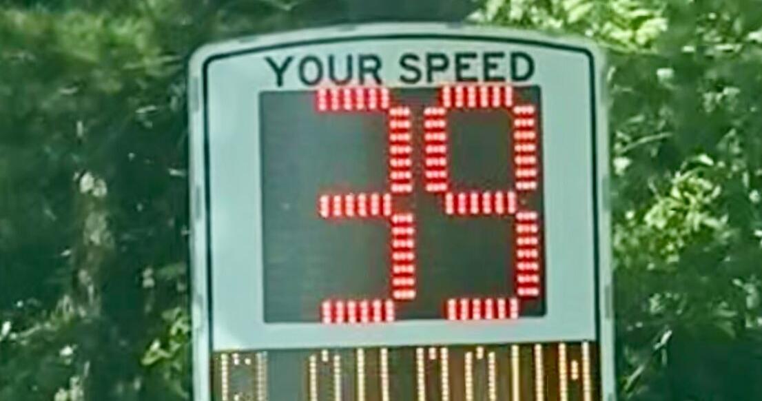 County receives positive feedback to speed radar sign on Wabash Ave ...