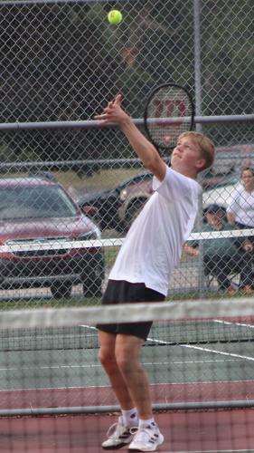Rochester boys tennis honors seniors, wins a set | Sports | rochsent.com