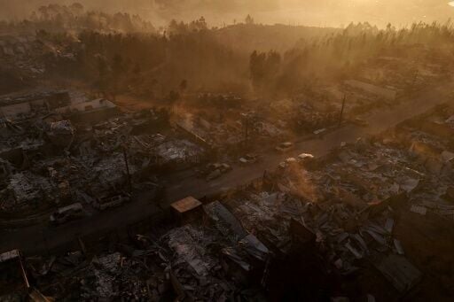 Chile wildfires rage for third day, entire towns wiped out | National ...