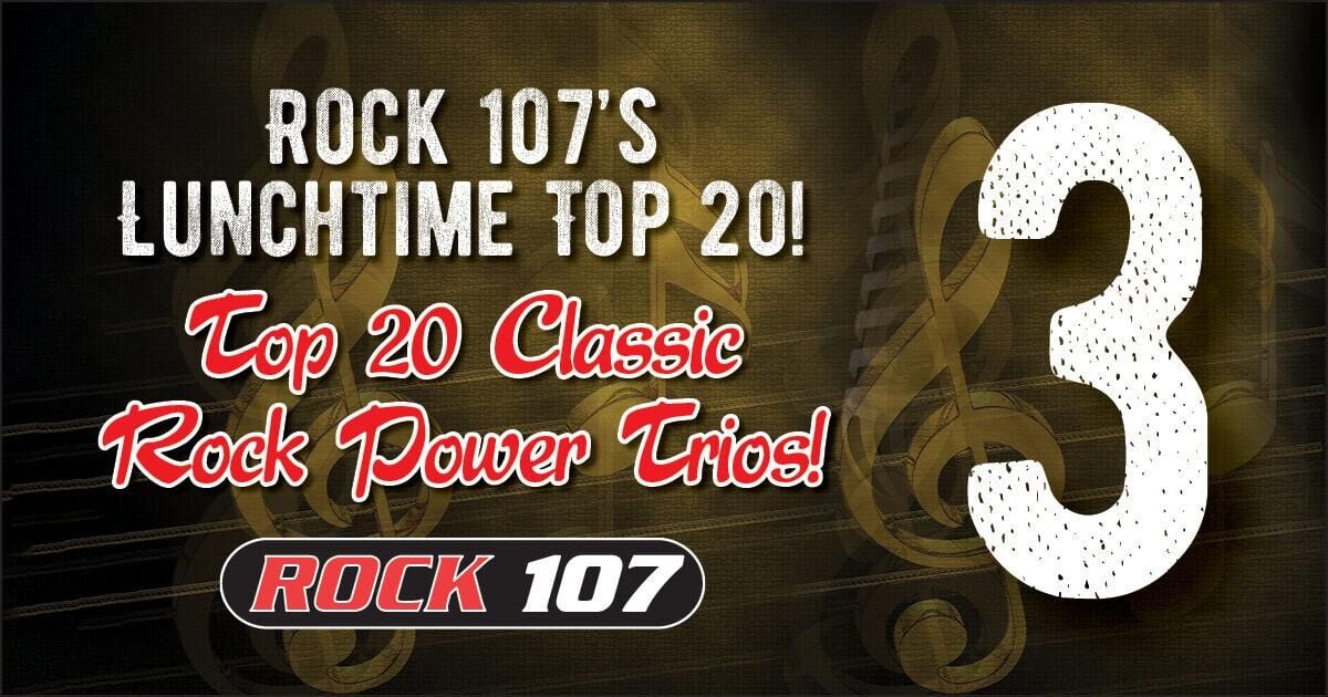 Top 20 Classic Rock Power Trios | | rock107.com