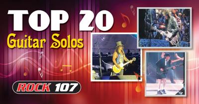 Top 20 Guitar Solos | | rock107.com