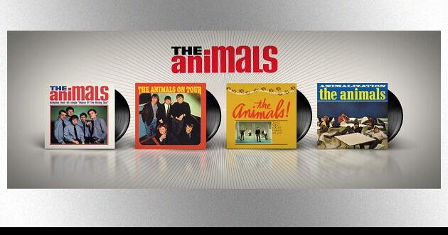 The Animals' first four albums being reissued on vinyl and as expanded ...