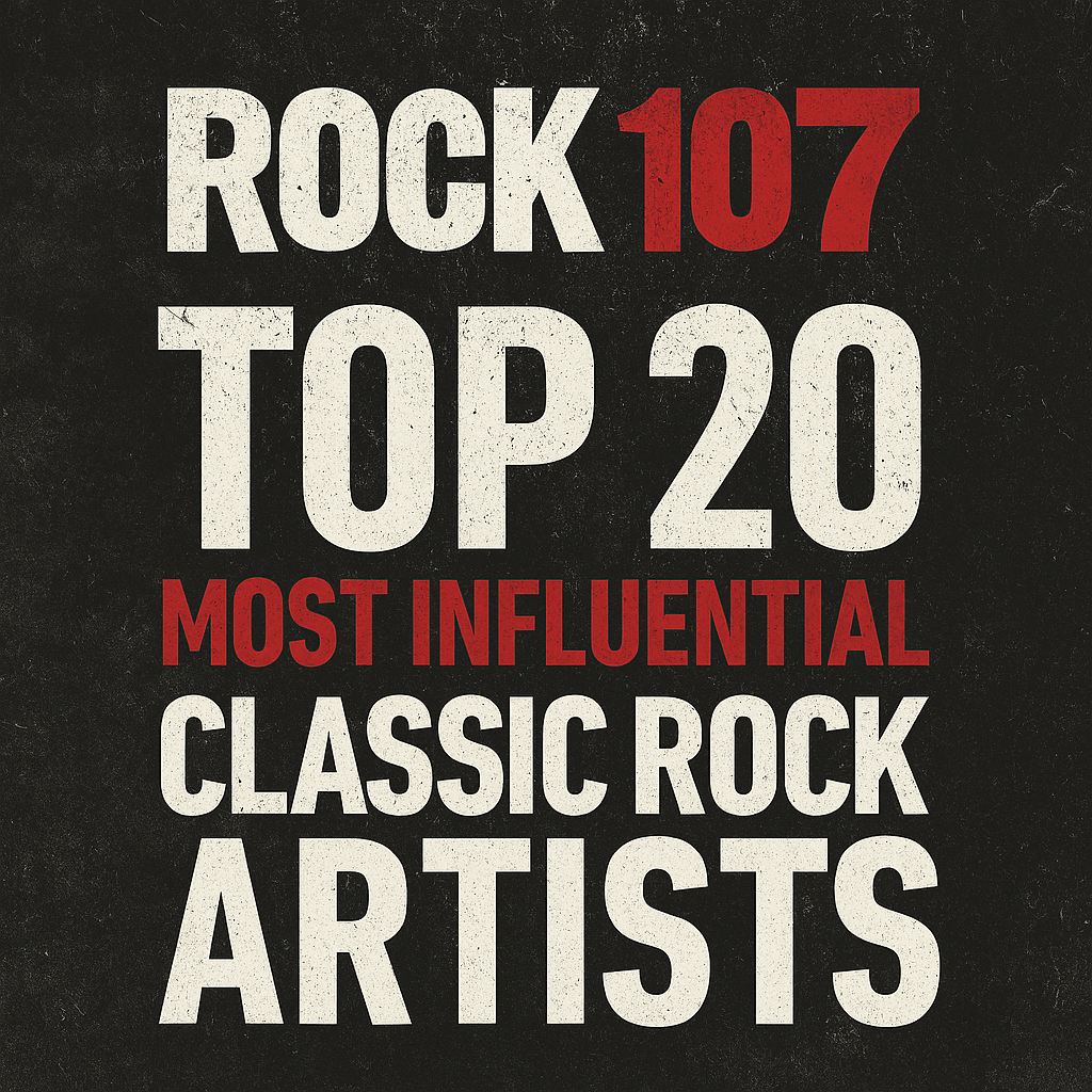 Top 20 most Influential Classic Rock Artists | | rock107.com
