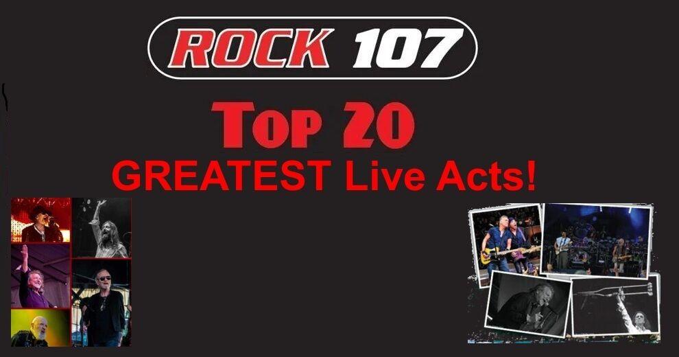The 20 Best Live Bands of All Time | | rock107.com