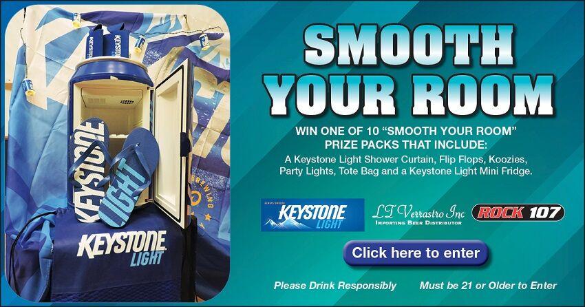 Keystone Light Smooth your Room | | rock107.com