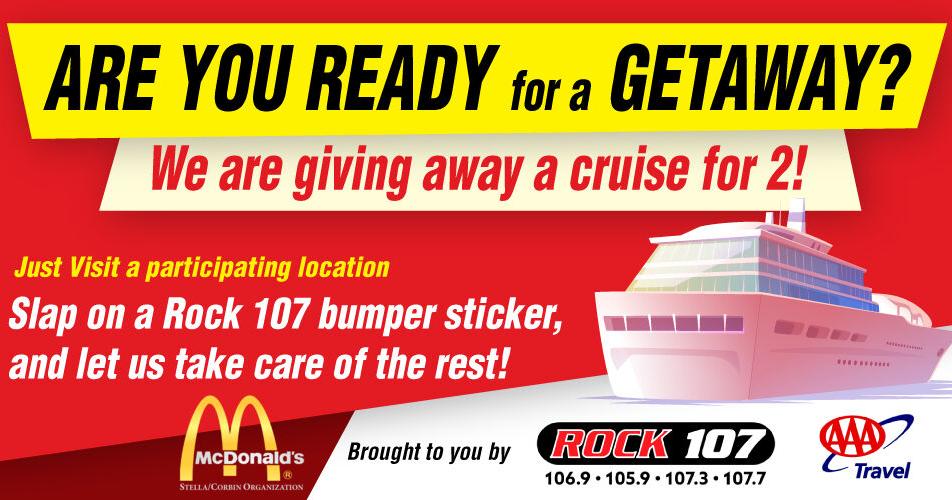 Rock 107 STICKER PROMOTION | | rock107.com