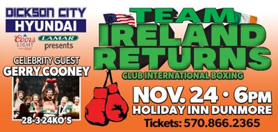 Club International Boxing-Ireland Returns FRI, NOV 24 AT 6 PM ...