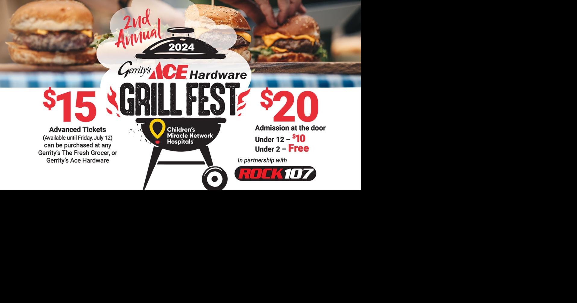 2nd Annual Gerrity's Ace Grill Fest 2024 | | rock107.com
