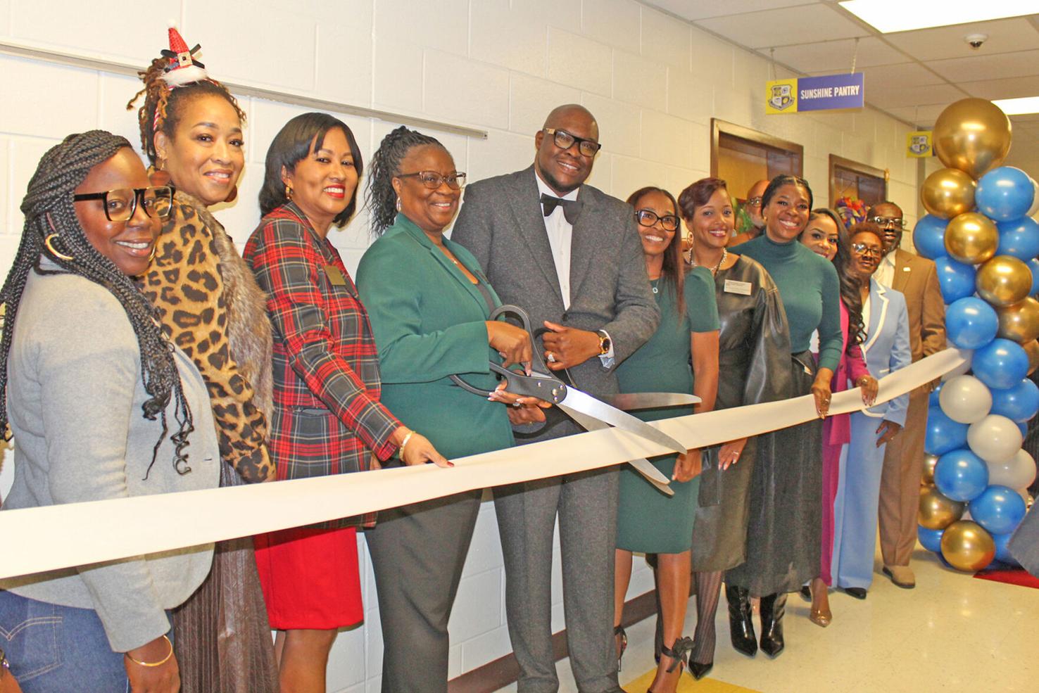 C.J. Hicks opens free grocery store for students, families | News ...