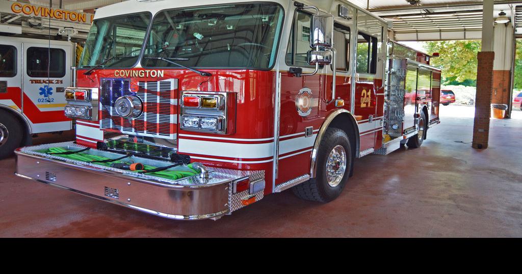 Covington rolls out new high-tech fire truck | Local News ...