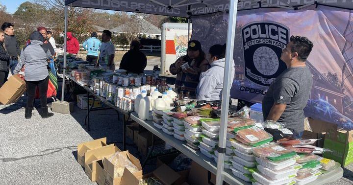 Conyers Police Department Partners with Nonprofits to Hold Food ...
