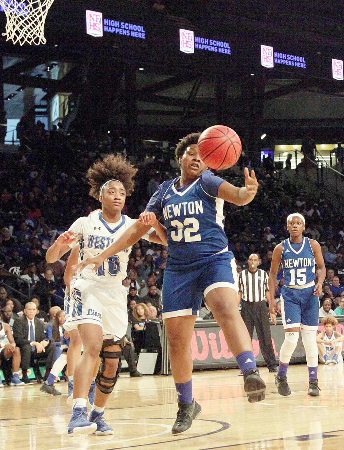 Newton girls basketball falls to Westlake in state championship game ...