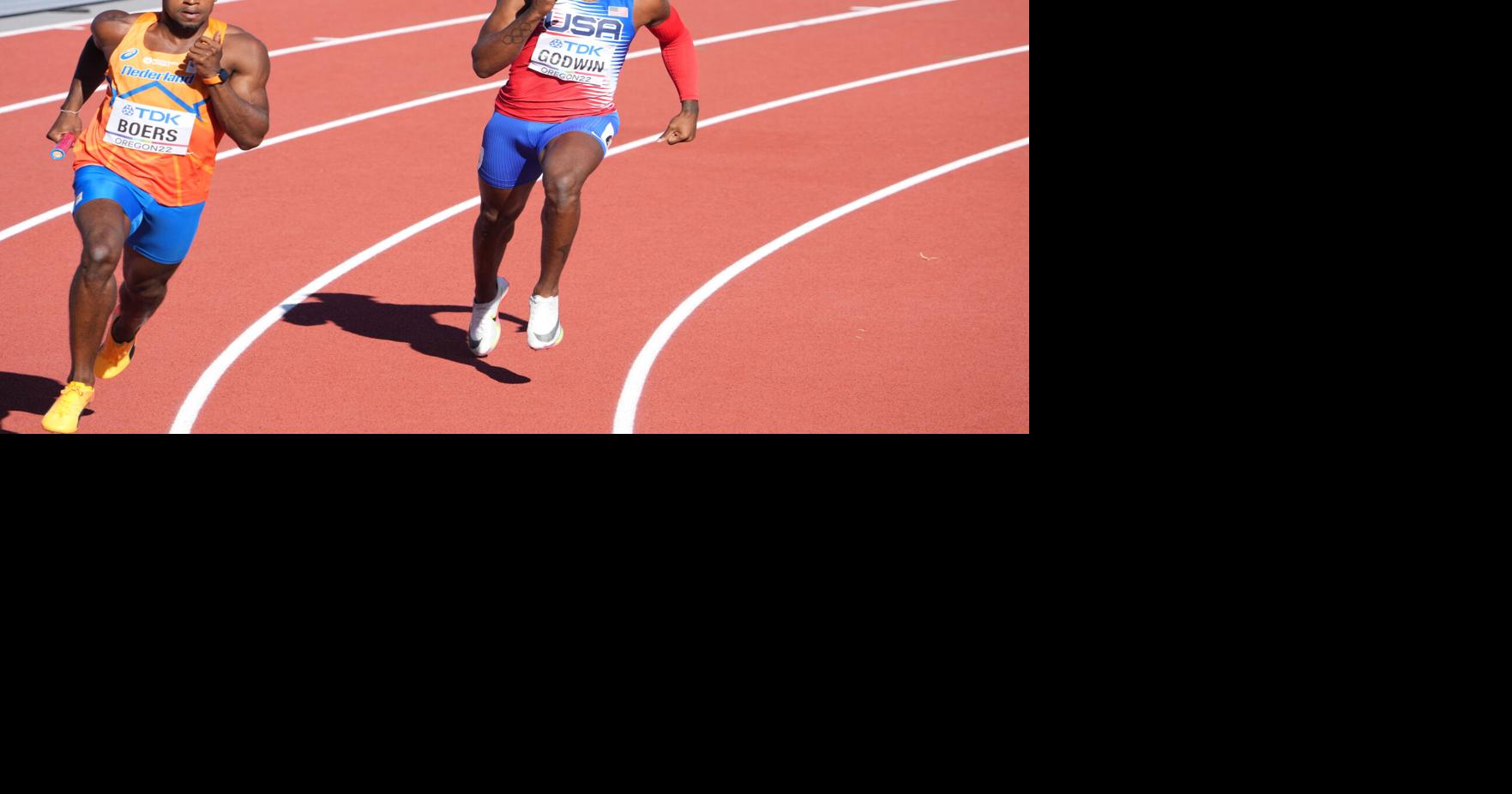 PHOTOS: Newton grad Elija Godwin wins two medals at World Championships ...