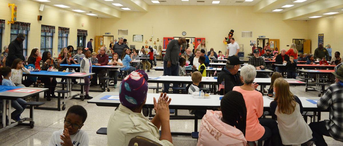 Lorraine Elementary and Davis Middle salute Rockdale Veterans ...