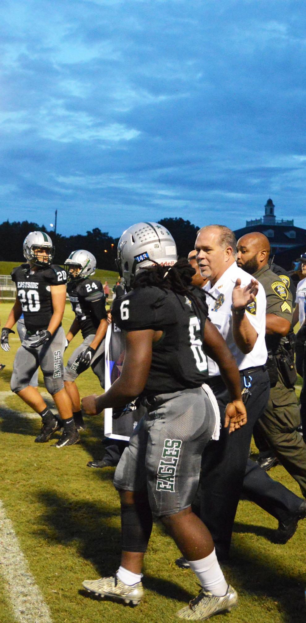 Eastside Eagles join law enforcement to honor Officer Matt Cooper ...